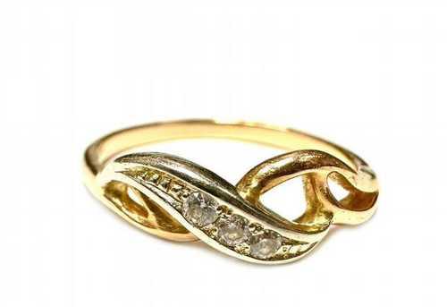 Золотое кольцо 1.81г. (041591.13)
