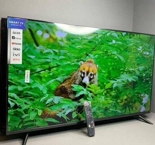 Телевизор 43 дюйма "45 plus TV QN900"   Гарантия 1