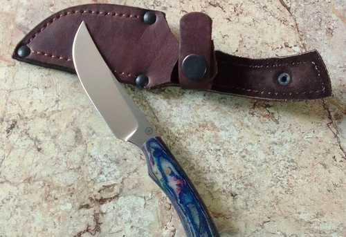 Нож кованый "Уйгур" фултанг 95х18 микарта джинс