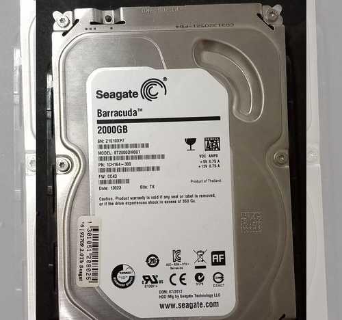 Жесткий диск Seagate ST2000DM001 2 тб