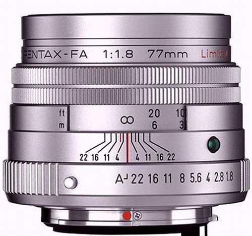 Объектив Pentax SMC FA 77mm f/1.8 Limited Silver