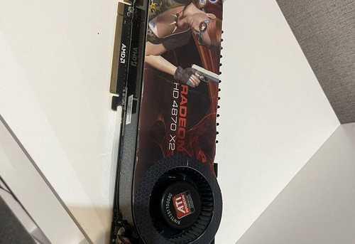 Видеокарта radeon 4860 x2