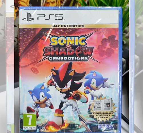 Sonic X Shadow Generations PS5 Новый