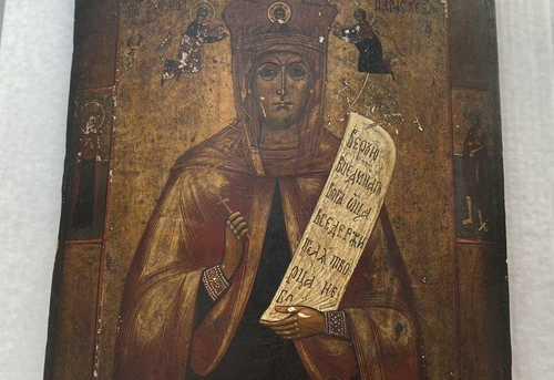 Старинная икона Параскева Пятница
