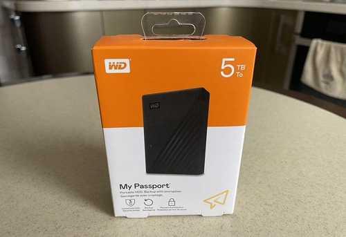 Внешний жесткий диск WD My Passport 5тб