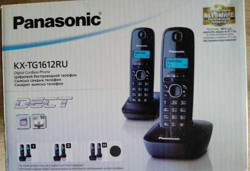 Dect телефон Panasonic KX-TG1612RU