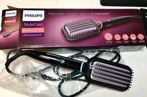 Новая расческе-выпрямителе Philips BHH880