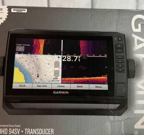 Эхолот Garmin UHD 93sv без датчика