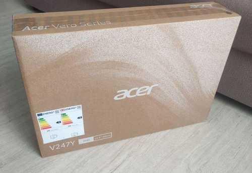 Новый безрамочный монитор Acer Vero v247ebiv 23,8"