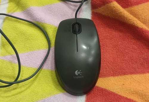 Мышь logitech m100