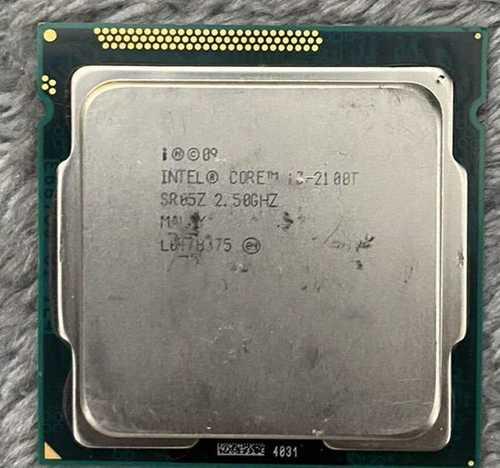 Процессор Intel core i3-2100T 2.50GHz