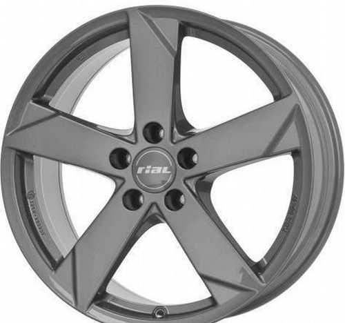 Диски Rial Kodiak 6x16 5*112 ET43 DIA57.1 Graphite Литой