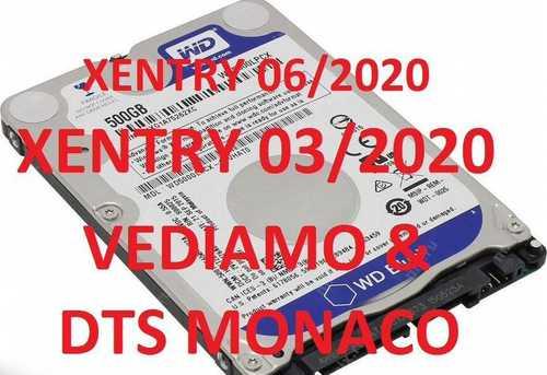 HDD для Mercedes Star C4 SD connect Xentry 2020