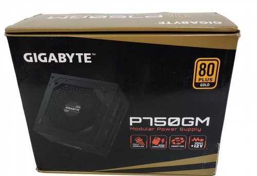 Блок питания 750W gigabyte GP-P750GM, 80Plus, Gold