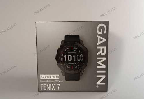 Часы Garmin Fenix 7 Sapphire Solar