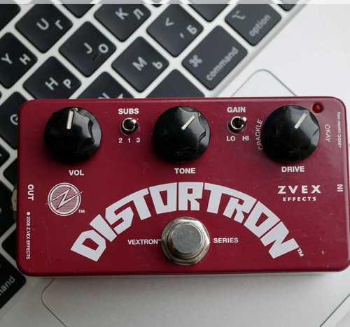 Zvex distortion гитарная педаль дисторшн