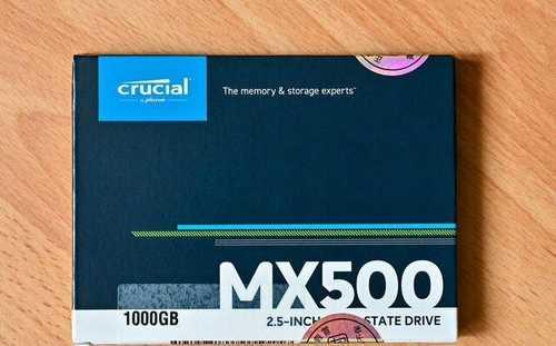 SSD Crucial MX500 1Tb 2.5" SATA - Новые