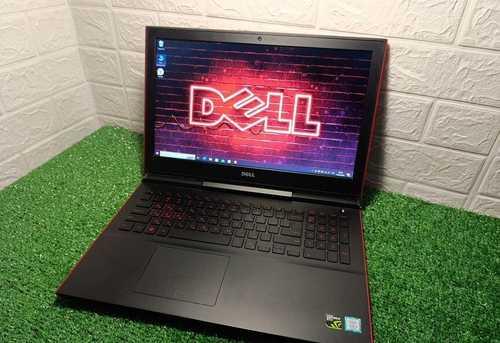 Игровой ноутбук 15.6" DELL INSPIRON 7567, 628 ГБ, Core i5-7300HQ, RAM 12 ГБ, GeForce GTX 1050 Ti 4 ГБ