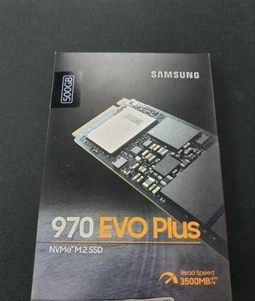 SSD M2 NVMe 500 Гб Samsung 970 EVO Plus