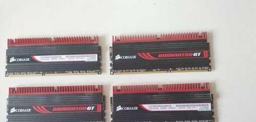 Оперативная память ddr3 2133 cl9, 4шт по 2gb