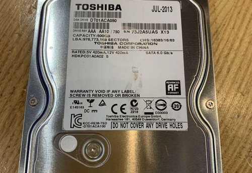 Жесткий диск Toshiba DT01ACA050 500 Гб 3.5"