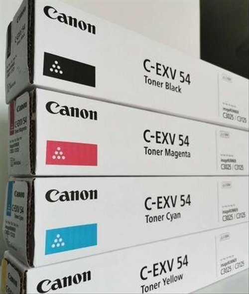 Картриджи Canon C-EXV54 (оригинальные)