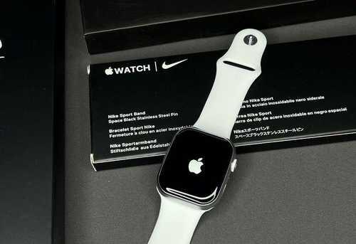 Apple watch 8 Nike white. Хит 2023