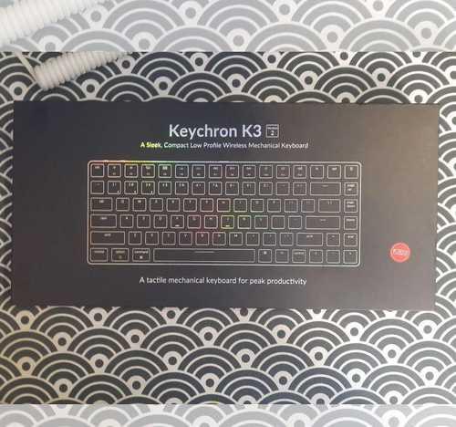 Keychron K3 V2 беспроводная клавиатура