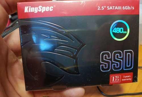 Твердотельный накопитель SSD 2.5 KingSpec 480Gb P4