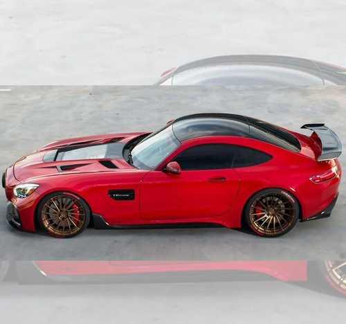 Кованые двухсоставные диски на Mercedes-AMG GT S R