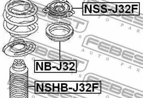 Febest NSS-J32F Опора амортизационной стойки перед