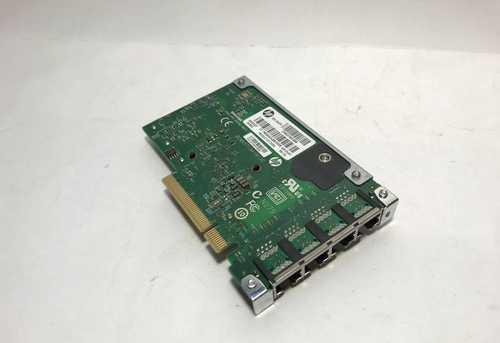 634025-001 Сетевой адаптер HP Ethernet 1Gb 4 - por