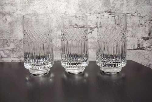 Бокалы (стаканы) хрустальные. Высота 12 см. d 5.5