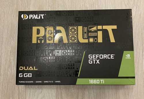 Видеокарта Nvidia GTX 1660 ti 6gb Palit