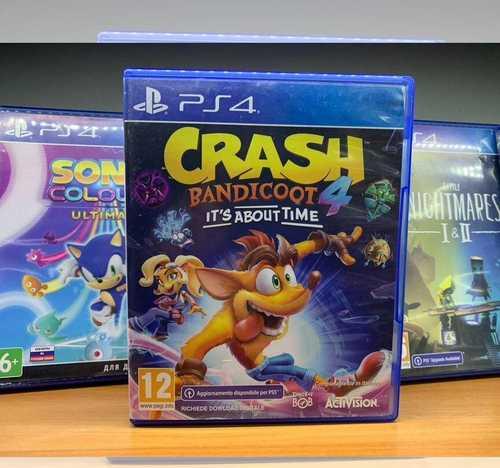 Игра Crash Bandicoot 4 Its About Time PS4