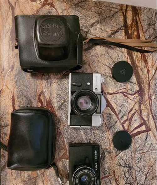 Старые фотоаппараты (рабочие)