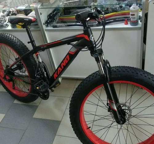 Fatbike чёрно-синий новый