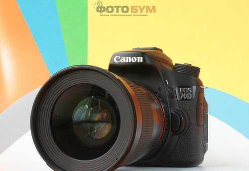 Canon 70D kit 18-55 IS STM + Samyang 35mm f1.4