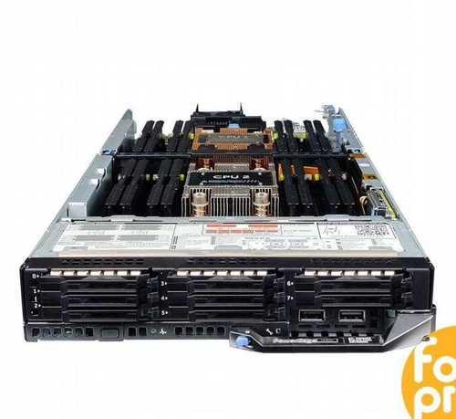 Сервер dell FC630 2xE5-2680v3 48GB, H730