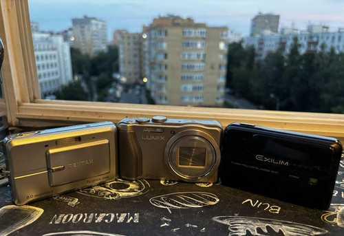 Фотоаппараты panasonic, olimpus, casio