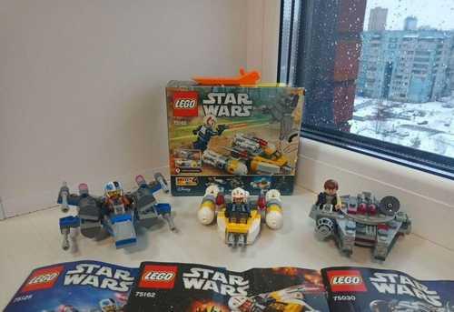 Lego Star Wars 75162, 75030, 75125
