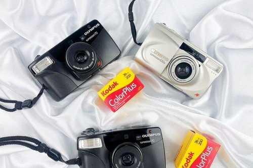 Пленочные фотоаппараты Olympus и пленка Kodak