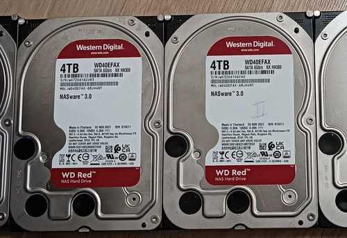 Жесткий диск Western Digital WD Red 4 тб WD40efax
