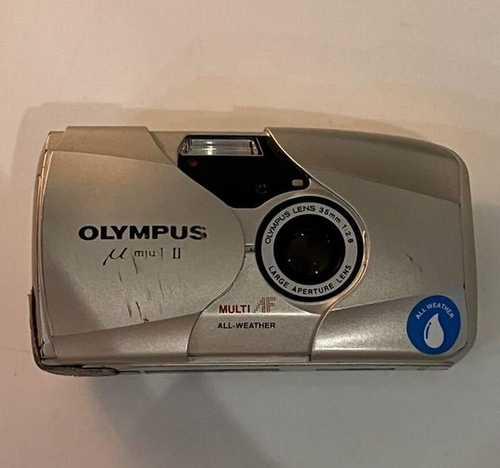 Пленочный фотоаппарат olympus mju ii