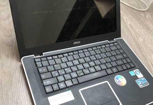 Ноутбук Msi x400