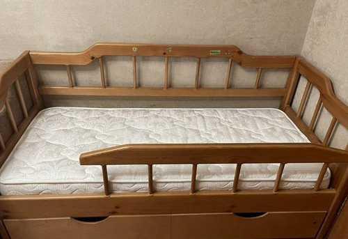 Кровать детская Арфа с матрасом