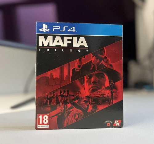 Mafia trilogy ps4 ps5 диск