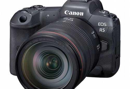 Беззеркальный фотоаппарат Canon EOS R5 Kit 24-105m