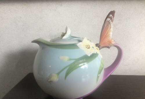 Коллекционный Чайник фарфоровый Franz XP1878
