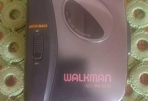 Кассетный плеер Sony walkman WM-EX152